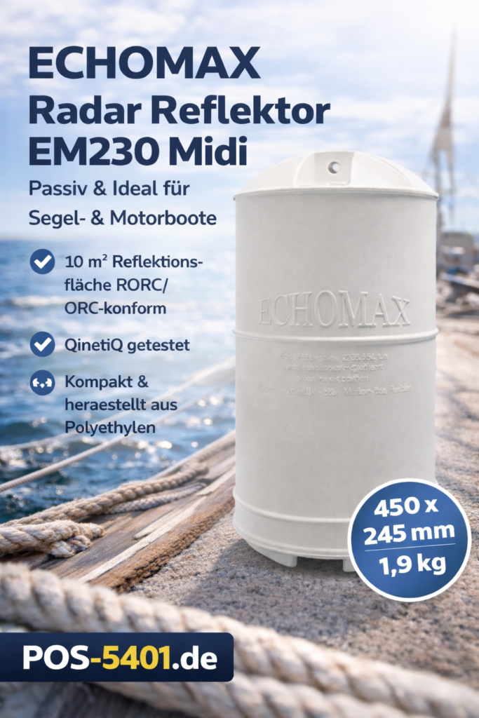ECHOMAX Radarreflektor EM230 Midi – passiv, ECHOMAX - POS-5401